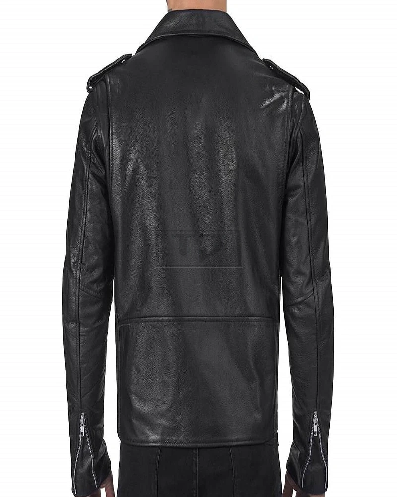 Buy Men Black Fire Leather Jacket [23% OFF] - TorseJackets