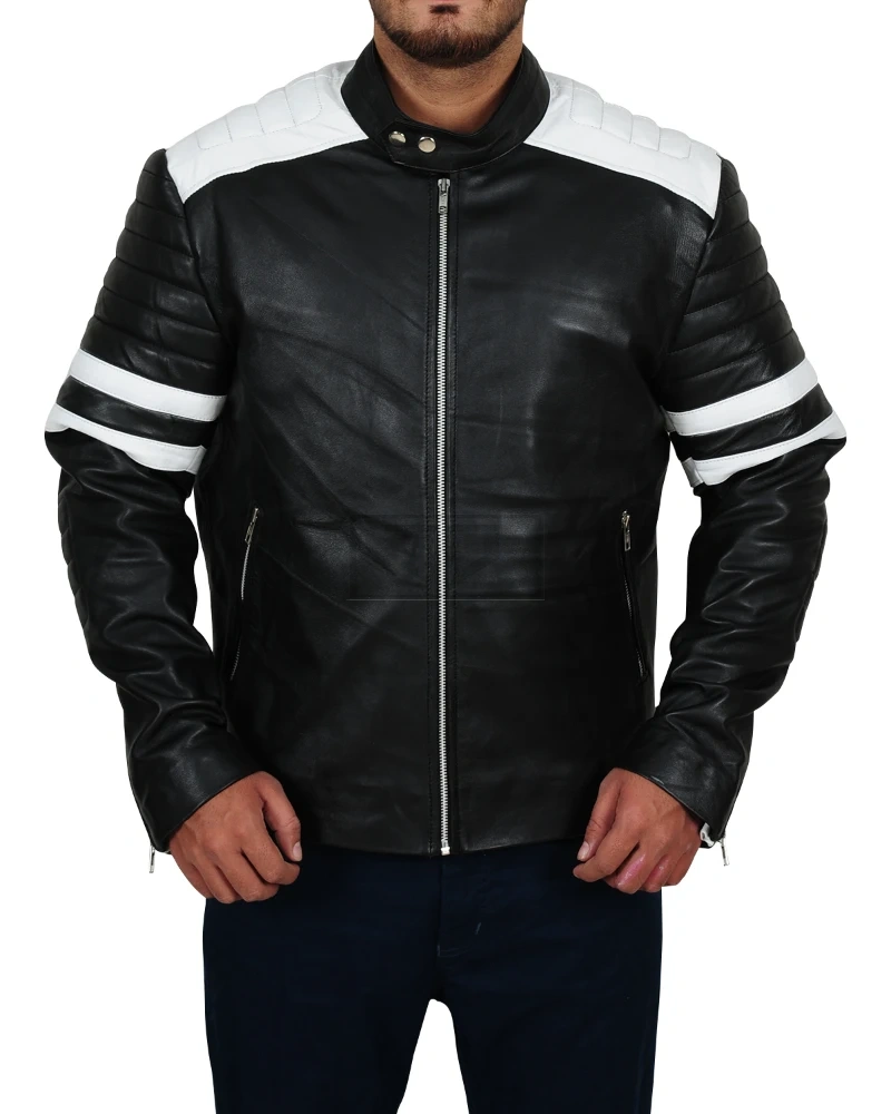 Buy Simple Black Biker Jacket [22% OFF] - TorseJackets